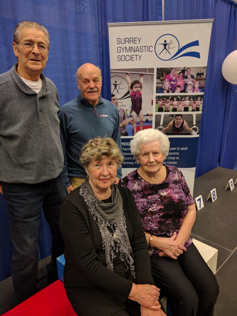 Note from Eleanor and George Lenz – Surrey Gymnastic Society